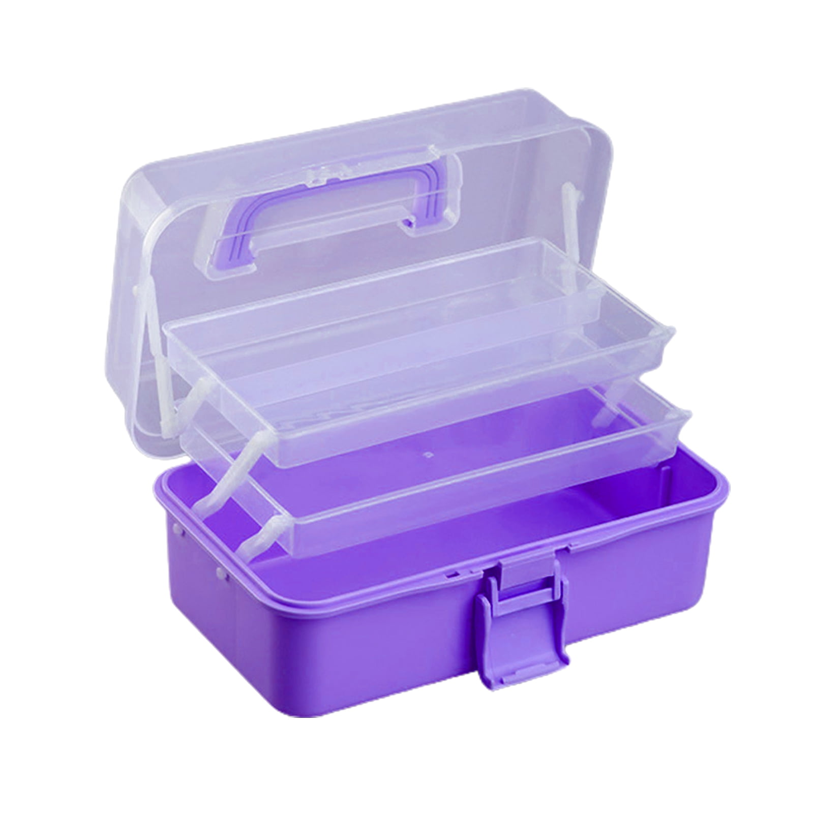 vnanda Storage Container Multi-layer Folding Organizer Box with Handle ...