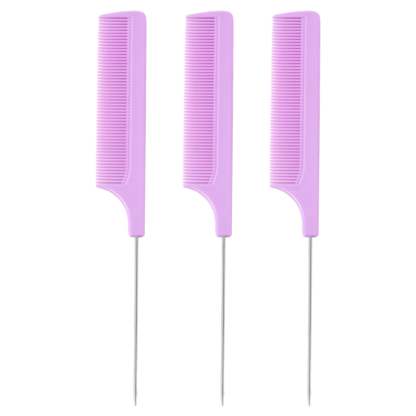 vnanda Styling Combs Set of 3 Heat-resistant Rat Tail Combs for Hair ...