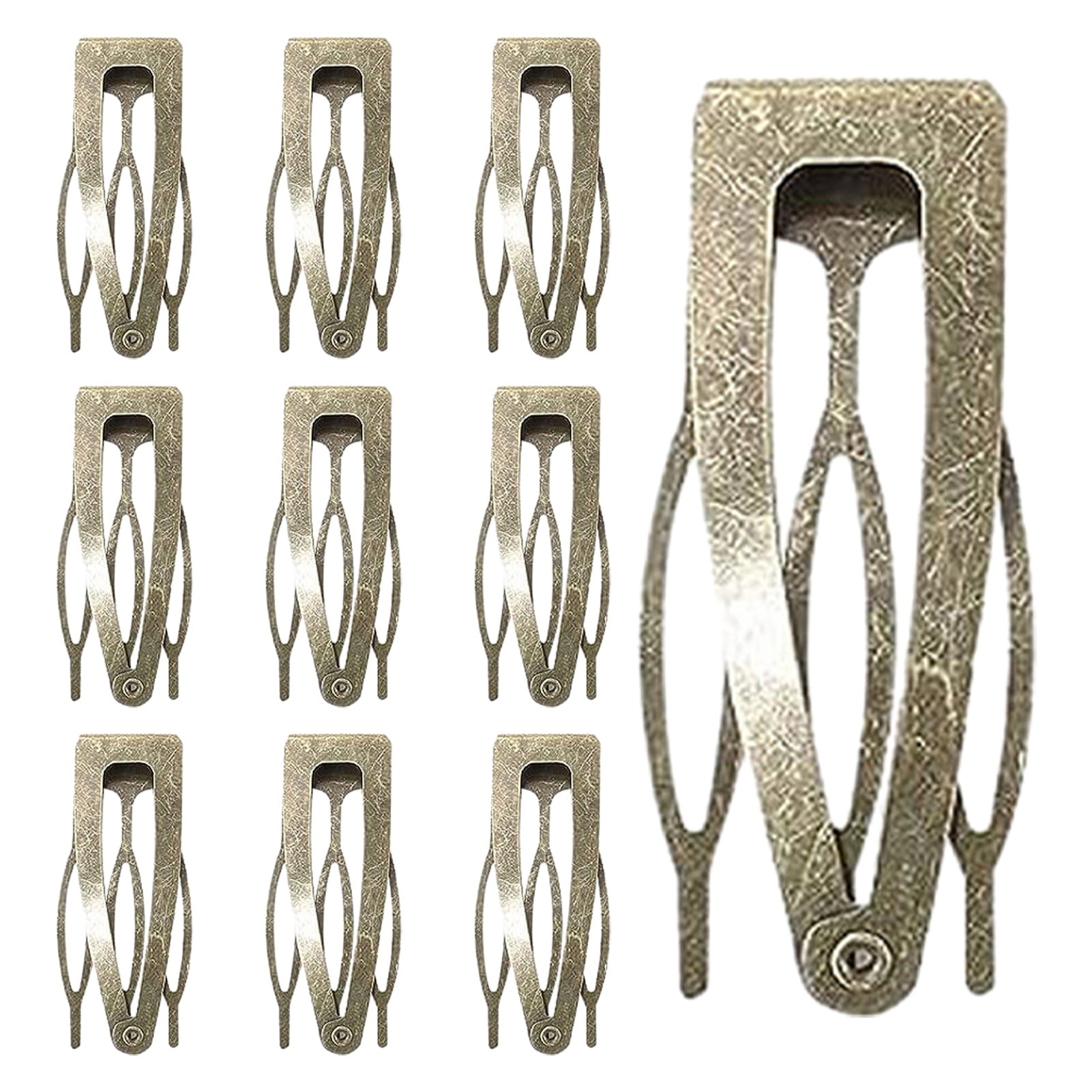 vnanda Styling Small Hair Clips 10pcs Double Grip Hair Clips Retro ...
