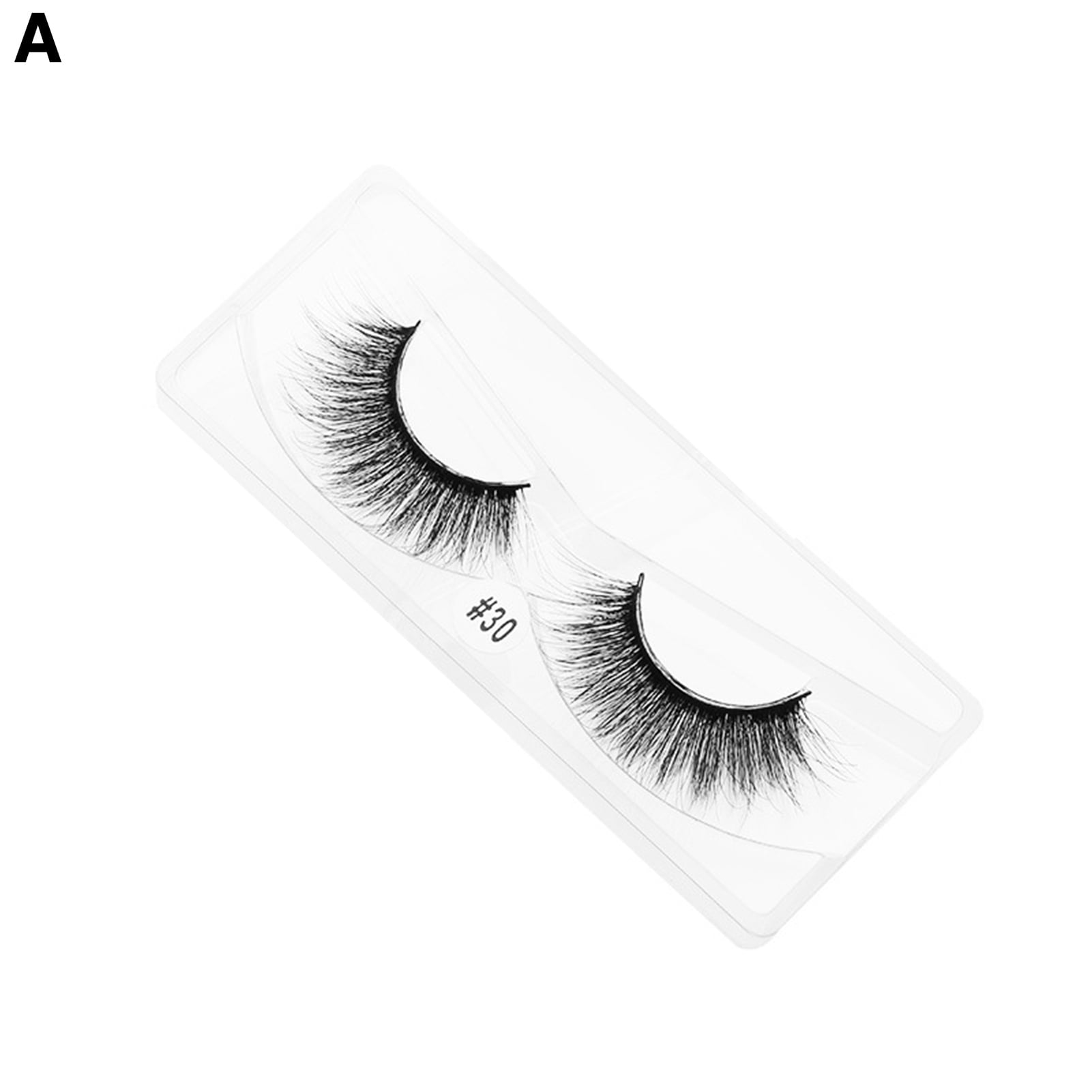 vnanda Ultra-thin Eyelashes Fluffy Handmade False Eyelashes for Eye ...