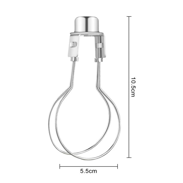 vnanda Various Bulb Sizes Light Clip 2-pack Steel Wire Lamp Shade Clips ...