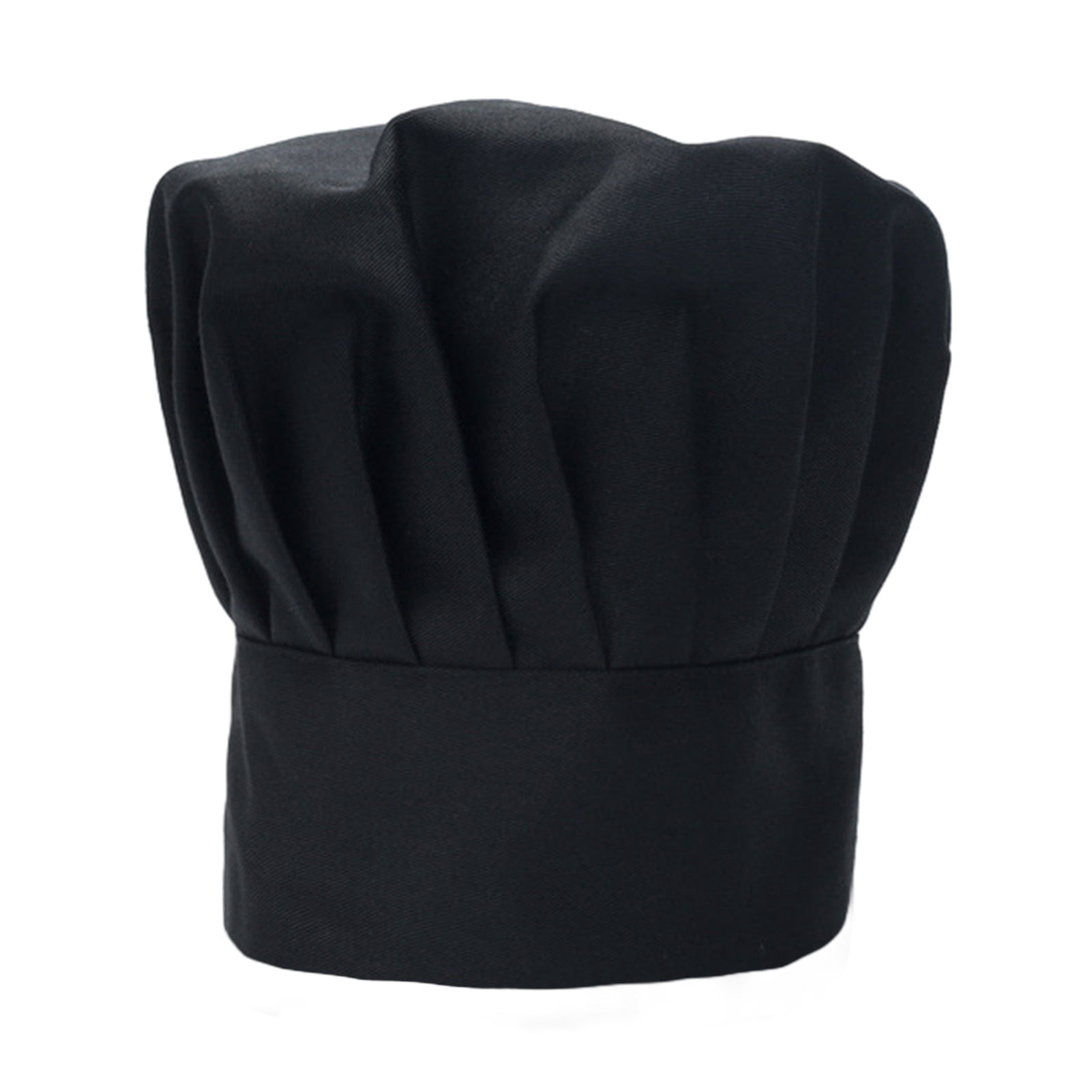vnanda Washable Chef Hat Kitchen Catering Work Chef Hat Men Women Solid ...
