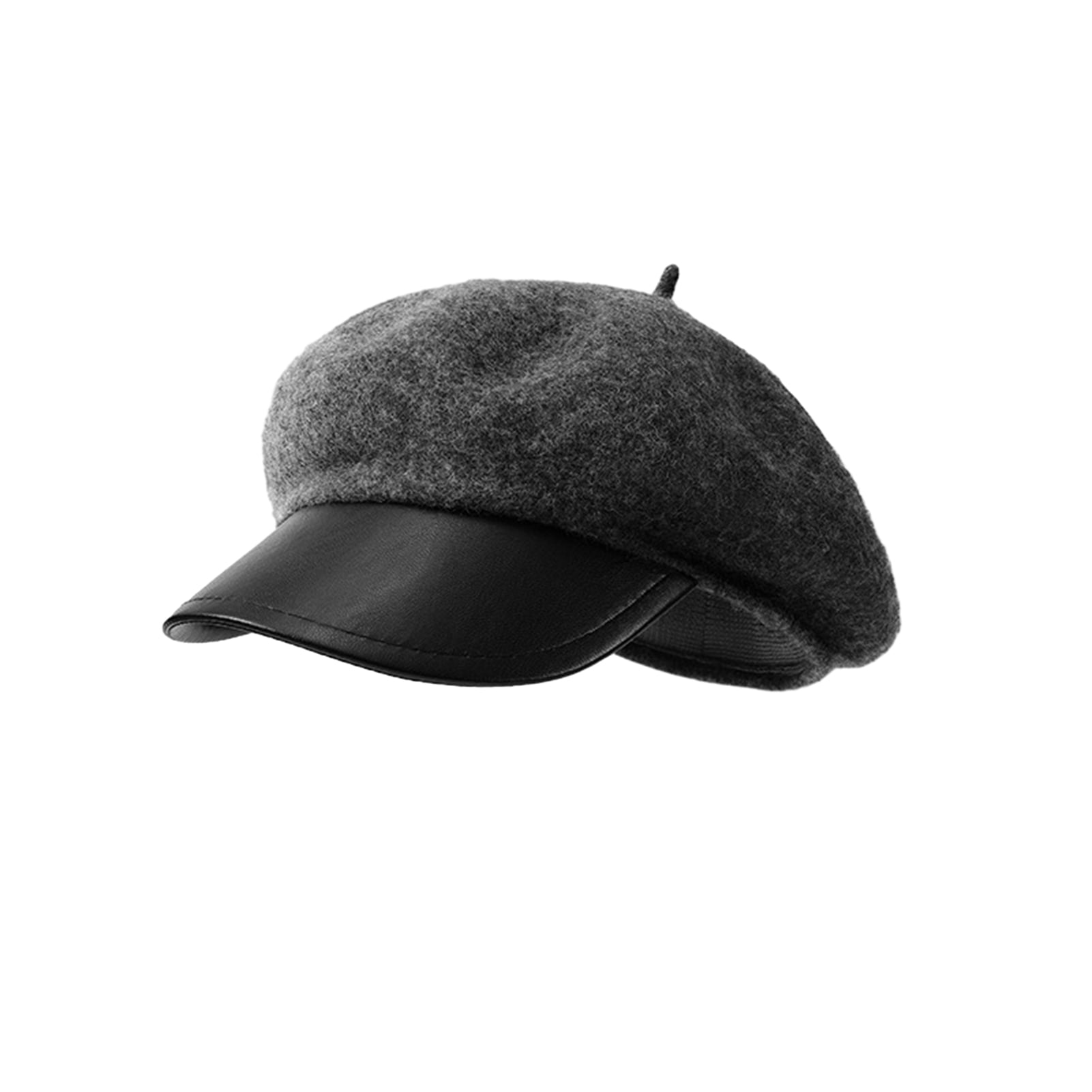 vnanda Wool Blend Beret Women's Beret Newsboy Hat Vintage Warm Woolen ...