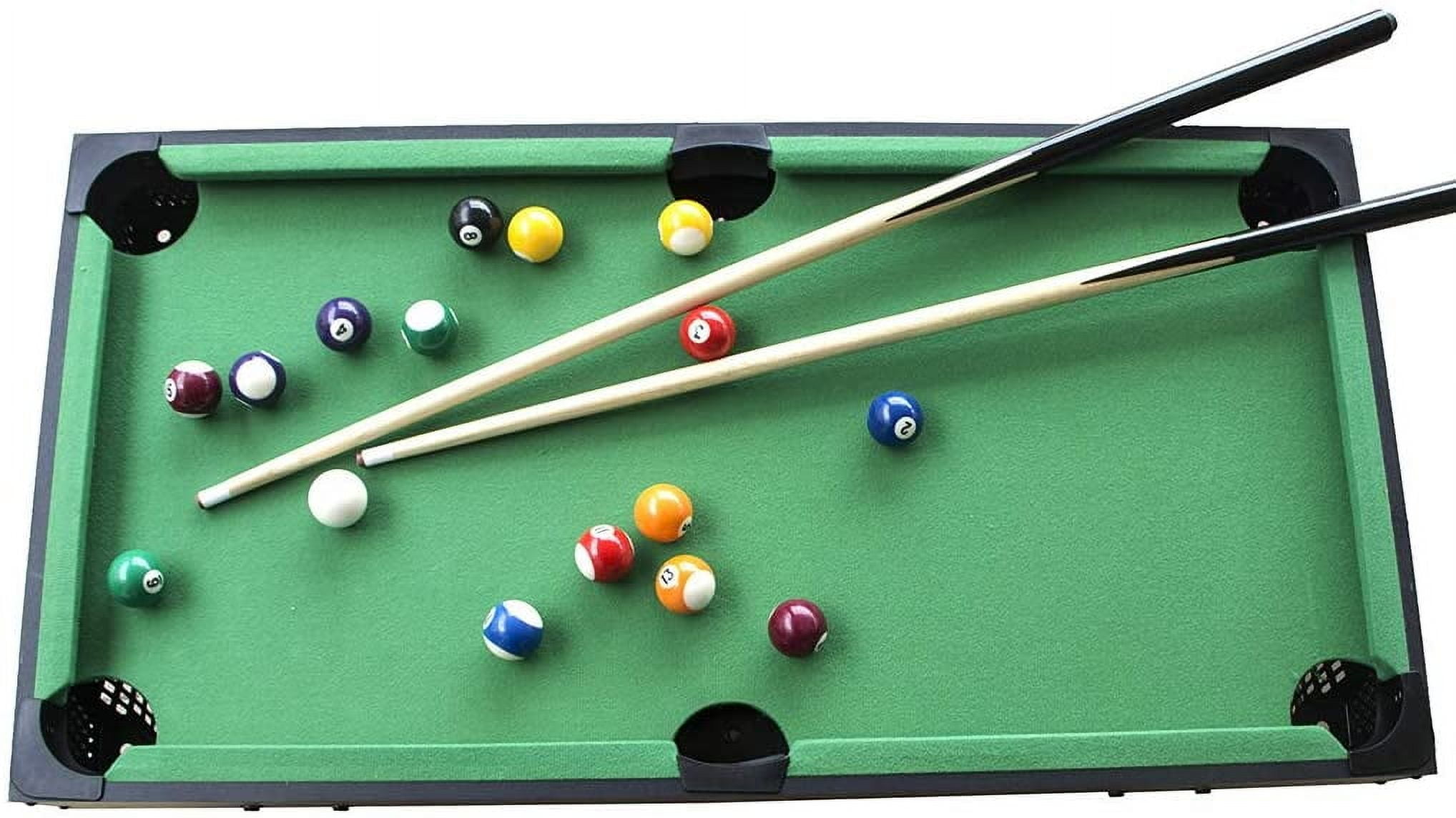 vocheer Billiard Table, Mini Pool Table, Tabletop Snooker Game Set ...