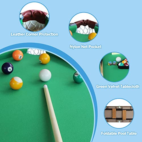 vocheer Pool Table, 55 Inch Folding Pool Table Steady Billiard Table ... vocheer Pool Table, 55 Inch Folding Pool Table Steady Billiard Table ...