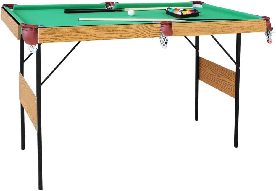 vocheer Pool Table, 55 Inch Folding Pool Table Steady Billiard Table ...