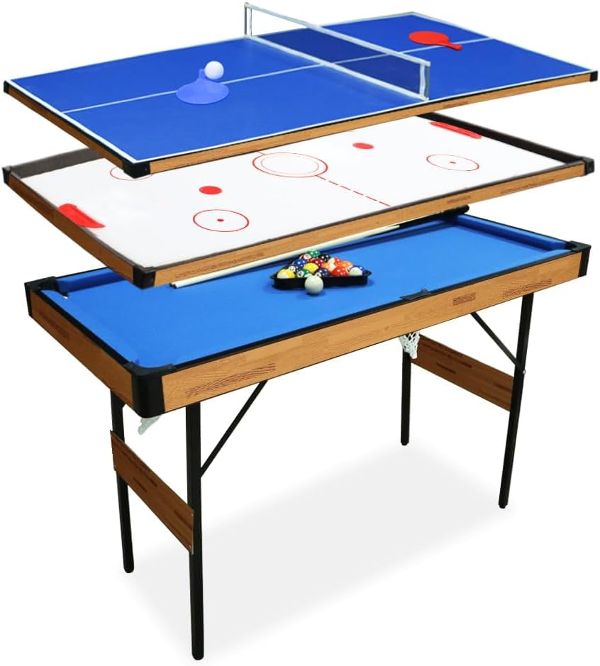 vocheer3 in 1 Multi Combo Game Table, Hockey, Pool Table, Table Tennis ...