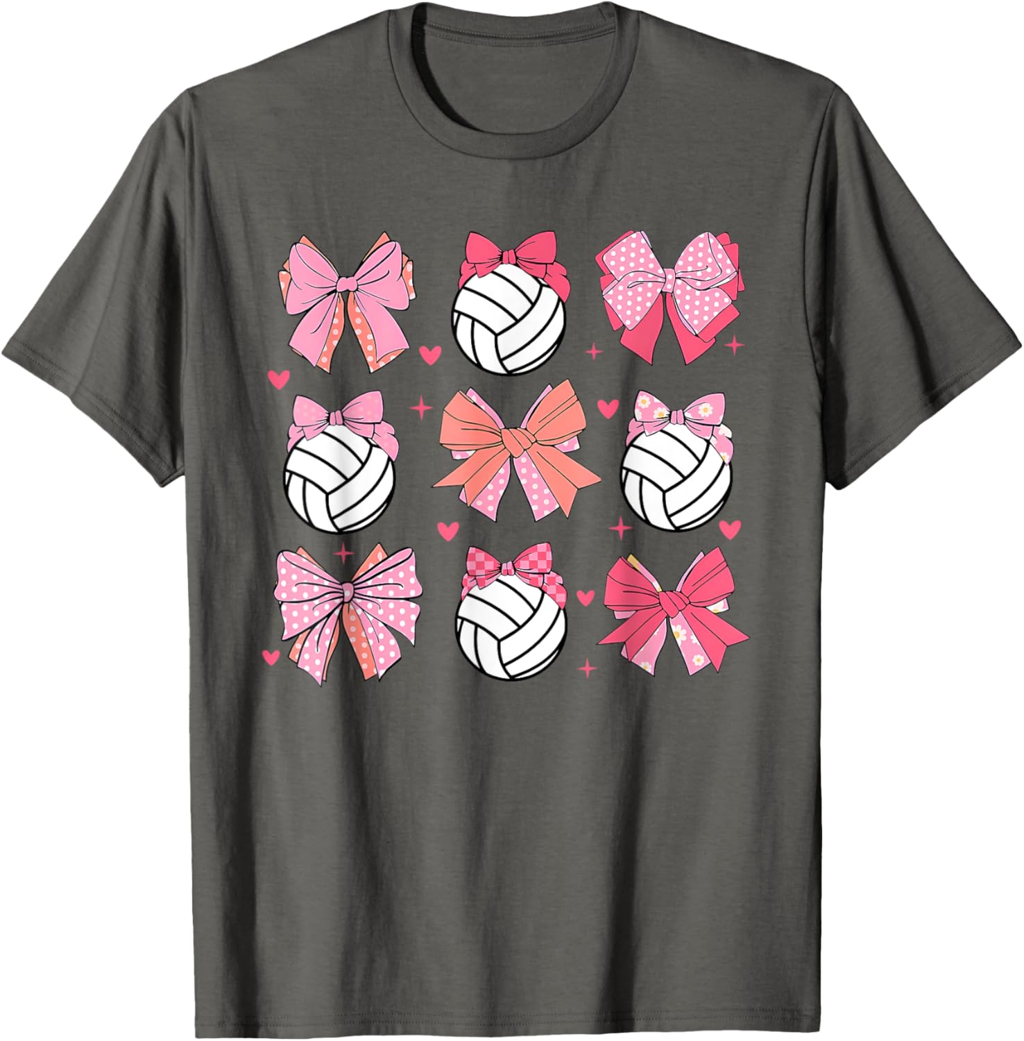 volleyball Coquette Bow volleyball Mom - Walmart.com