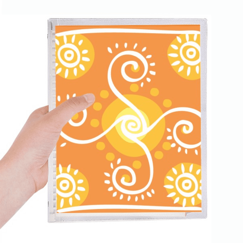 volume orange mexico totems ancient civilization notebook loose diary ...