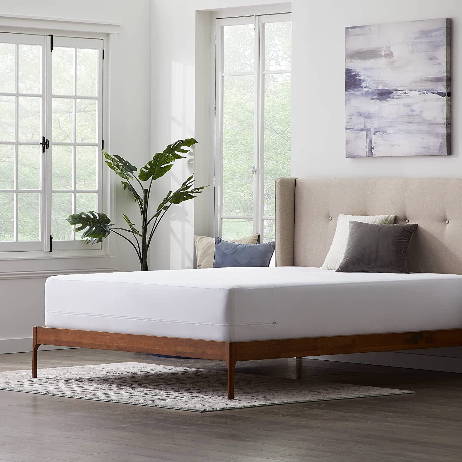 vyinuop Safe in Bed Encasement Waterproof Mattress Protector \u2013 ...