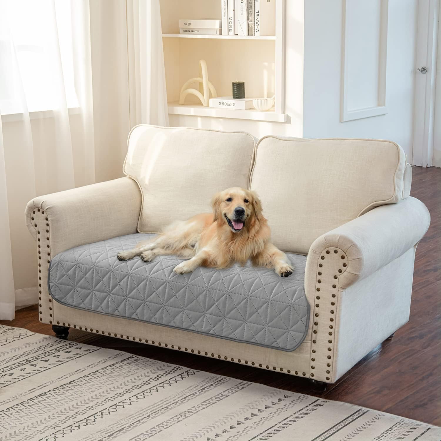 xufxs Sofa Cover Waterproof for Seats Couch Cover for Dogs Pet Couch ...