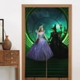 w_ick_ed witch for good Door Curtains for Front Door,Noren Japanese ...