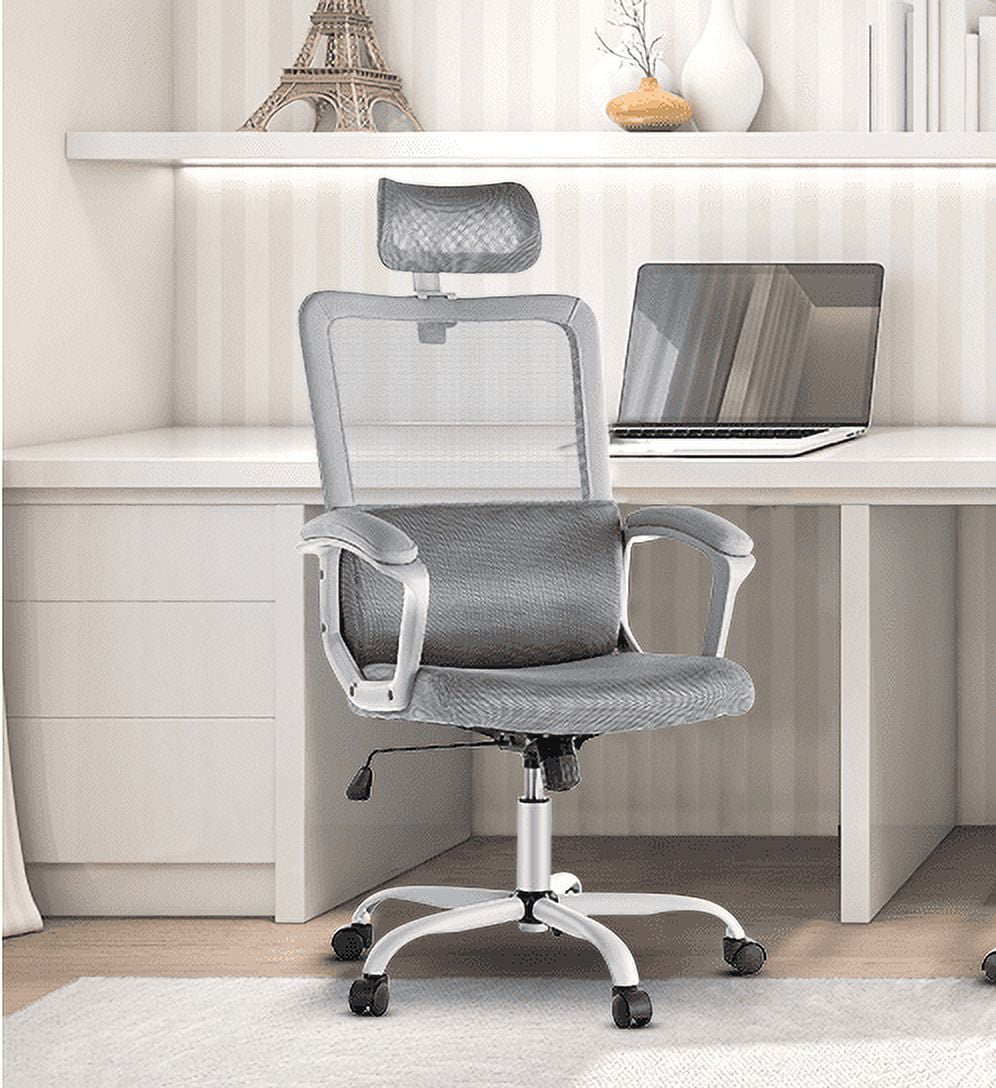 wOod-it Ergonomic Office Chair Mesh Computer Desk Swivel Rolling Home ...