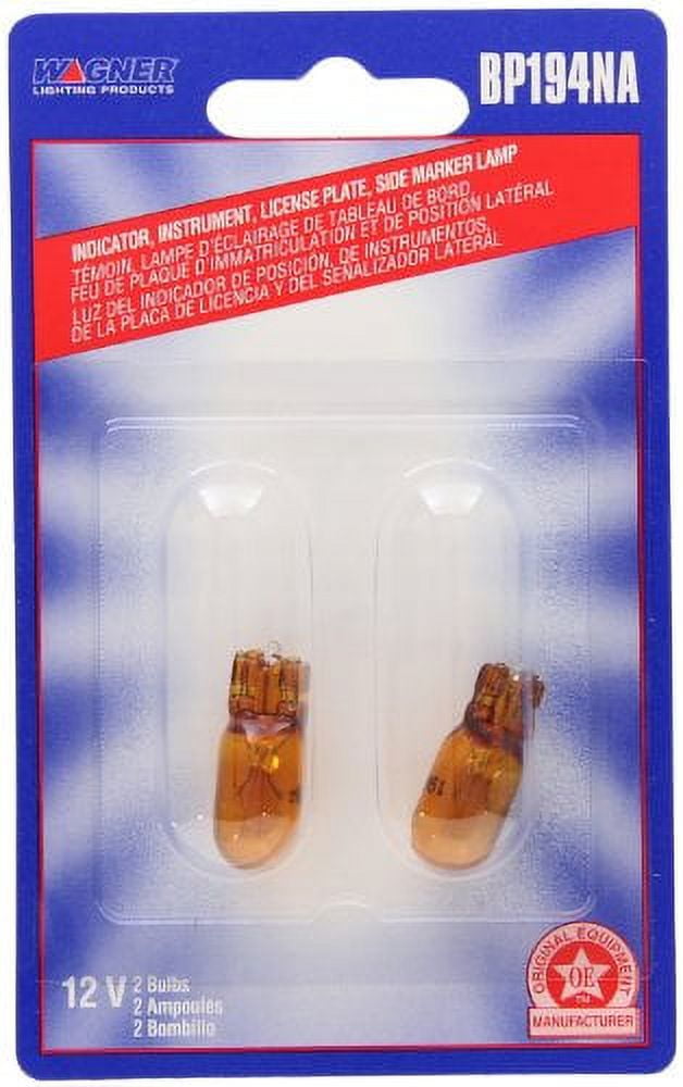 wagner lighting bp194na natural amber miniature bulb - card of 2 ...