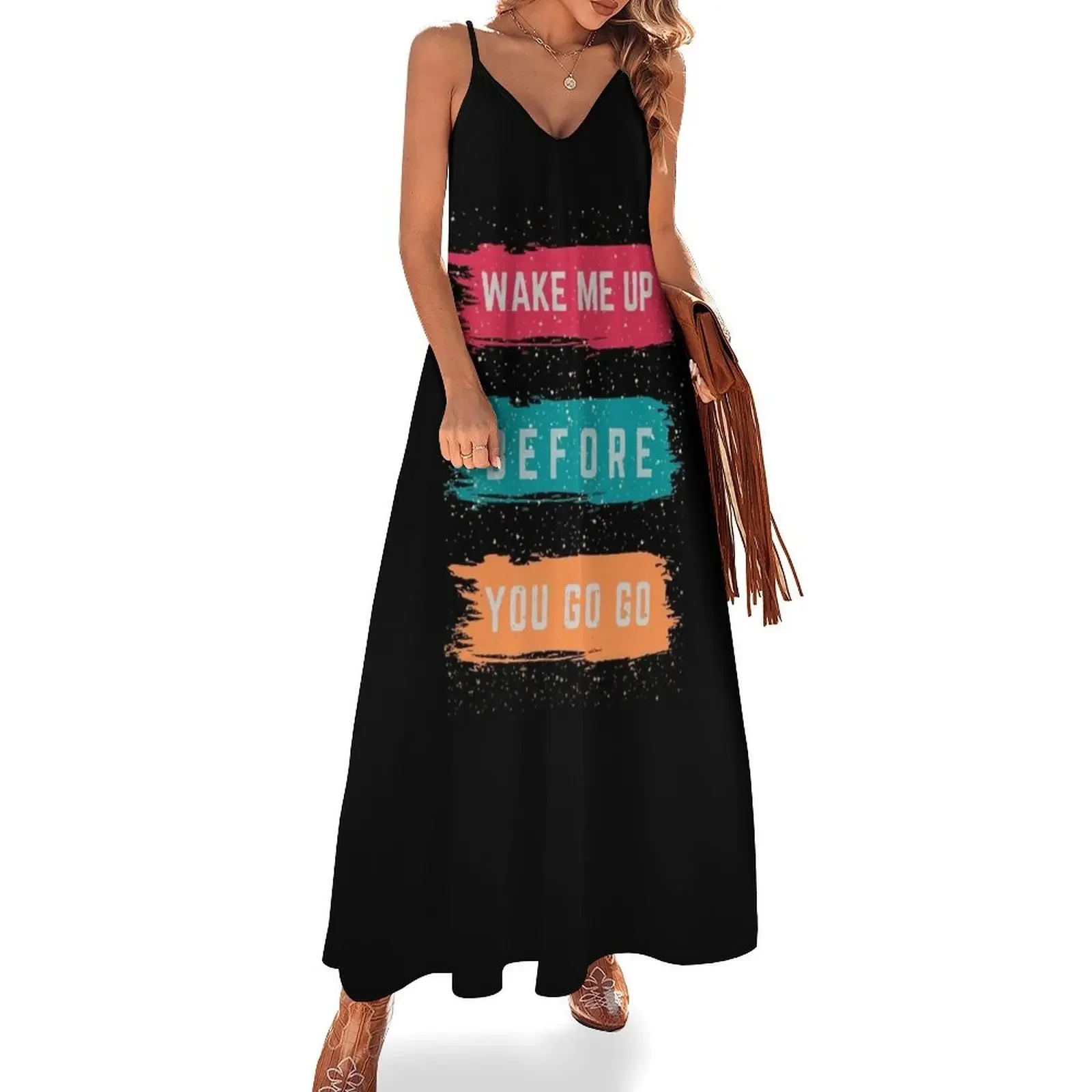 wake me up before you go go Sleeveless Dress birthday dresses for women ...