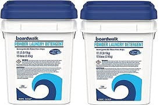 walk 340LP Laundry Detergent Powder, Summer Breeze, 18 lb Bucket (2 ...