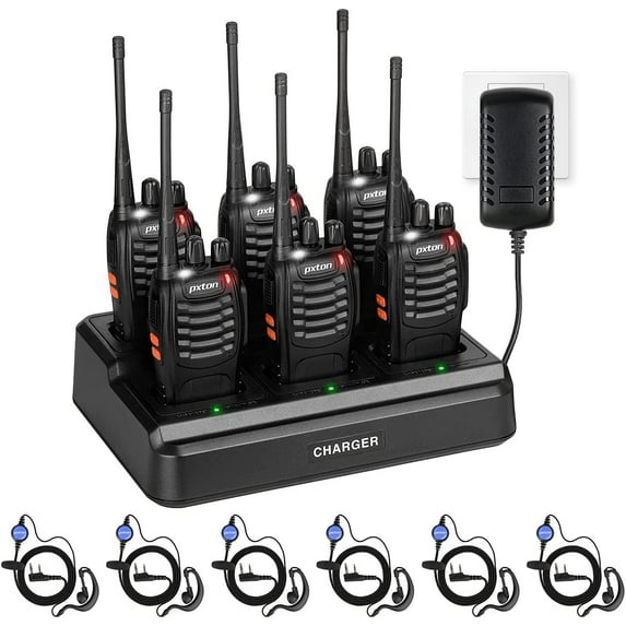 walkie talkies for Adults Long Range with Upgraded Earpiece,radios ...