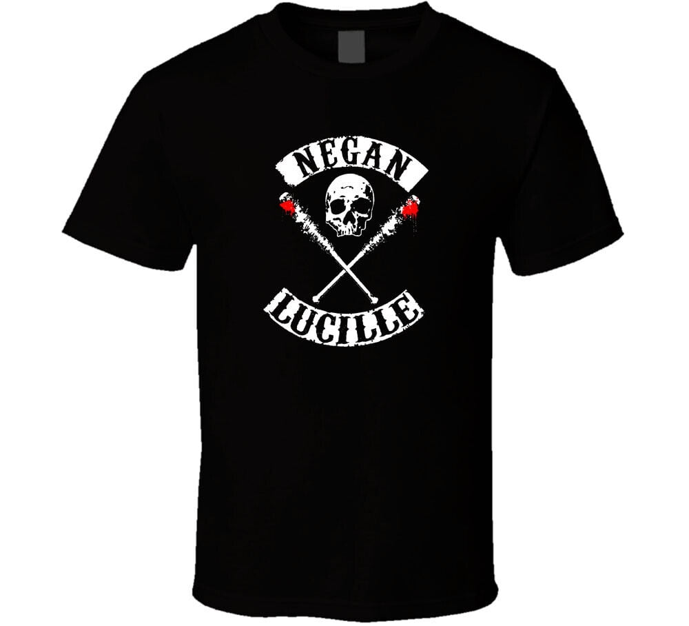 walking dead zombie Lucille Bat logo 2 T-Shirt tee Unisex - Walmart.com