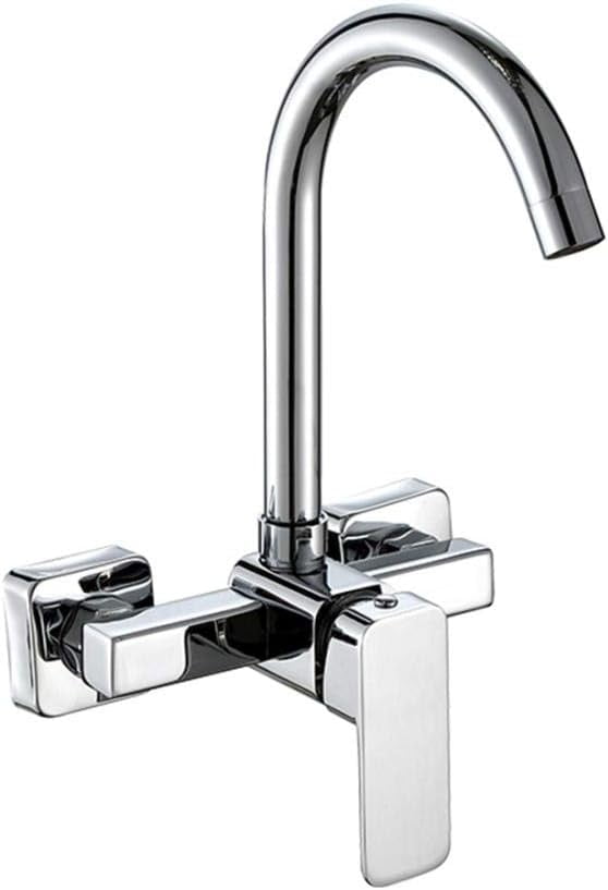 wall mount faucet Wall-mounted chrome-plated, wall-mounted, kitchen ...