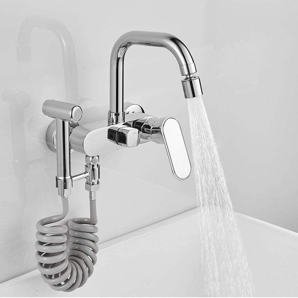 wall mount faucet kitchen faucet with sprayer copper faucet with spray ...