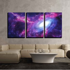 Canvas Prints Wall Art - The Magellanic Cloud is a Dwarf Galaxy and a ...