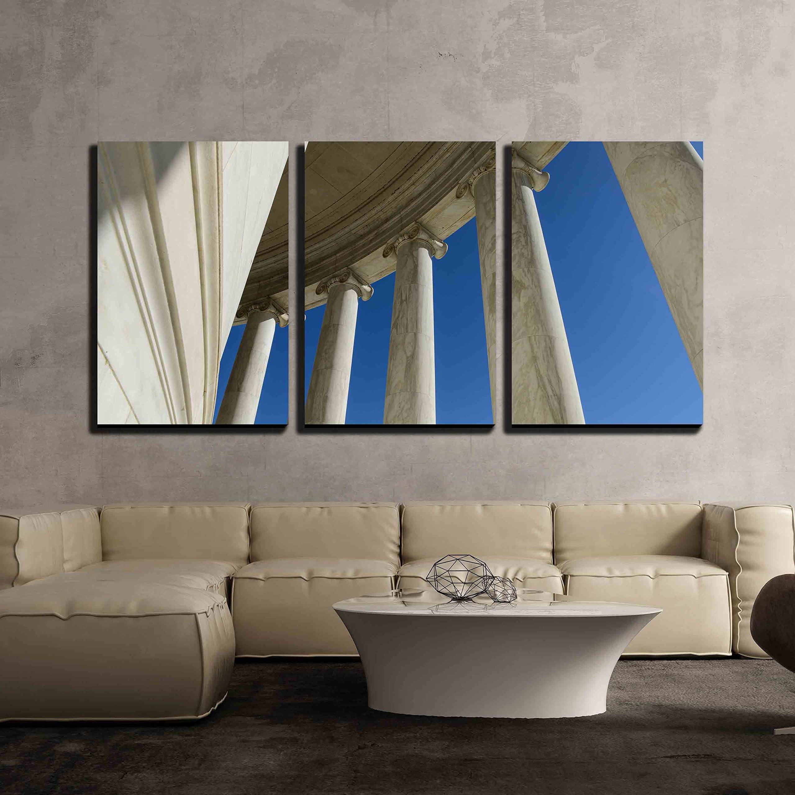 wall26 - 3 Piece Canvas Wall Art - Stone Pillars - Modern Home Art ...