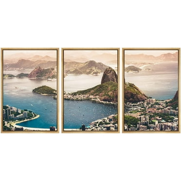 Wall26-Canvas Wall Art-Abstract Colorful Lines-Giclee Painting Wall Art ...