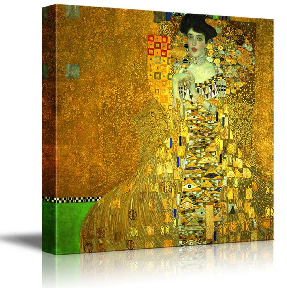 wall26 Adele Bloch-Bauer I by Gustav Klimt - Austrian Symbolist Painter ...