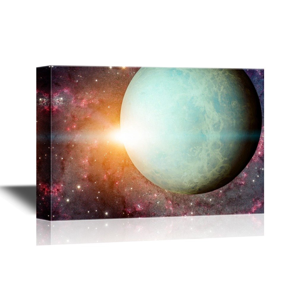 wall26 - Astronomy Canvas Wall Art - Planet Uranus in Solar System ...