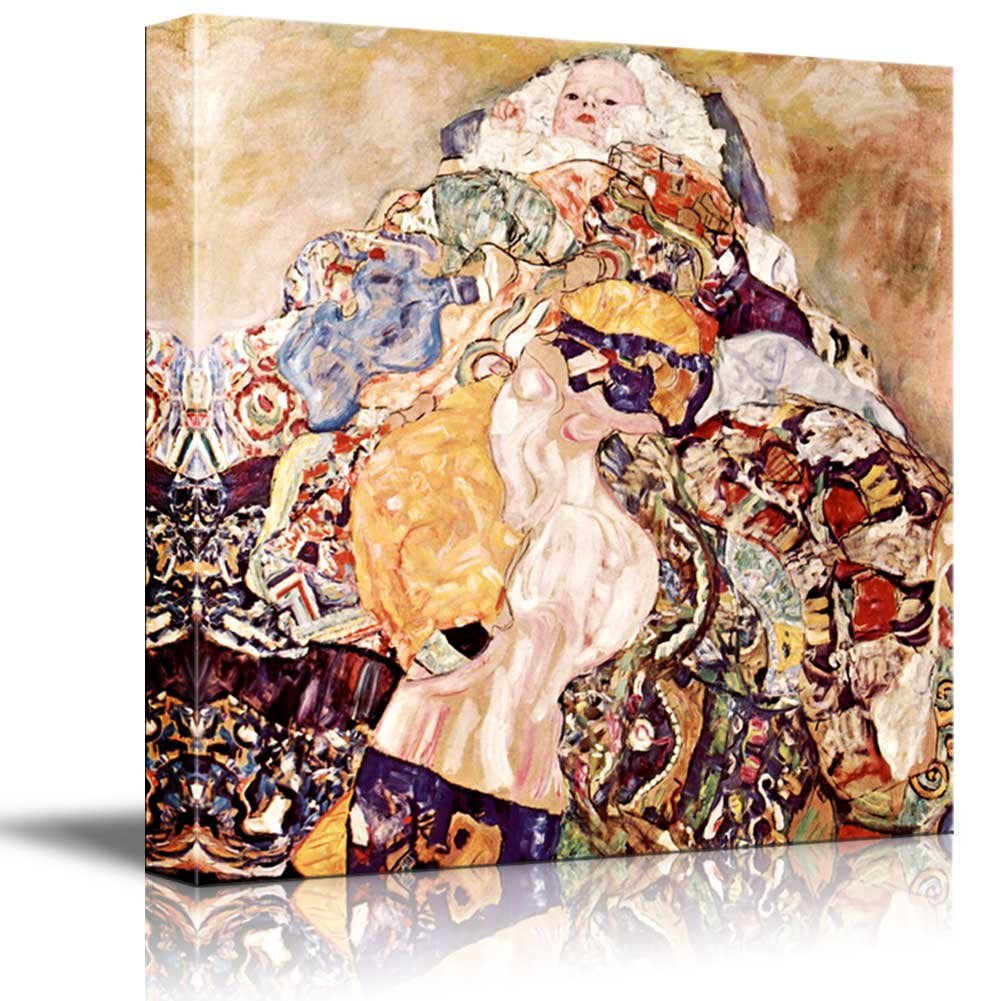 wall26 Baby by Gustav Klimt - Austrian Symbolist Painter - Canvas Art ...