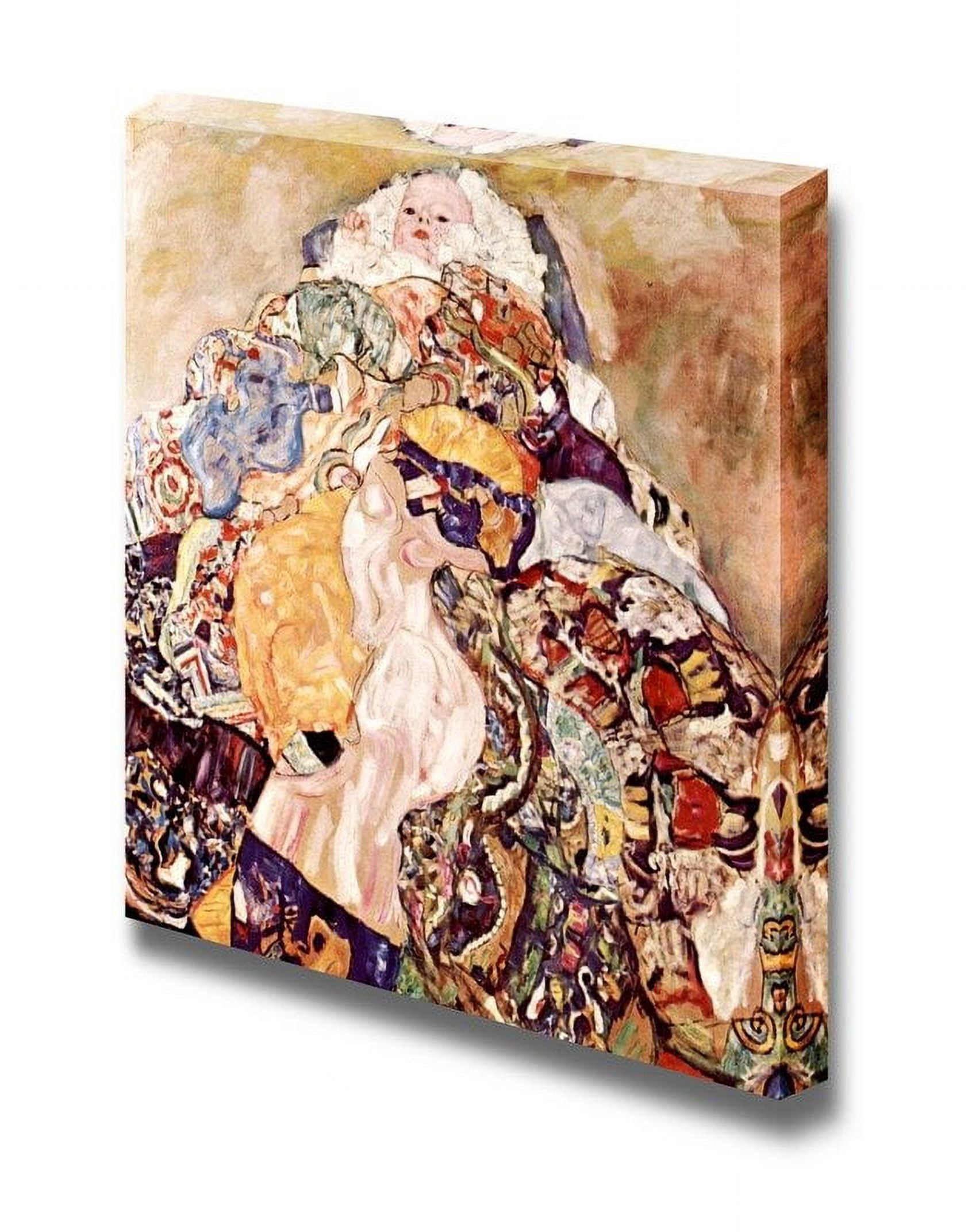 wall26 - Baby by Gustav Klimt - Canvas Print Wall Art Famous Oil ...