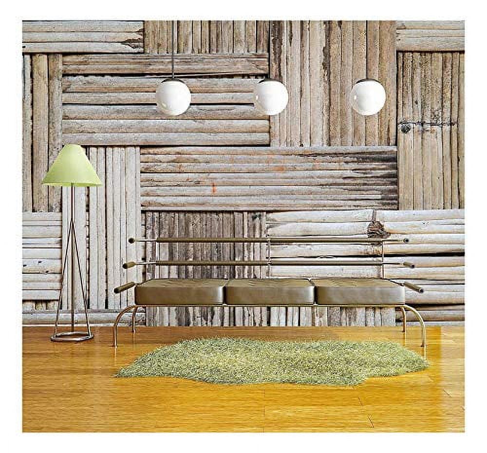 wall26 - Bamboo Wall Texture and Background - Removable Wall Mural ...
