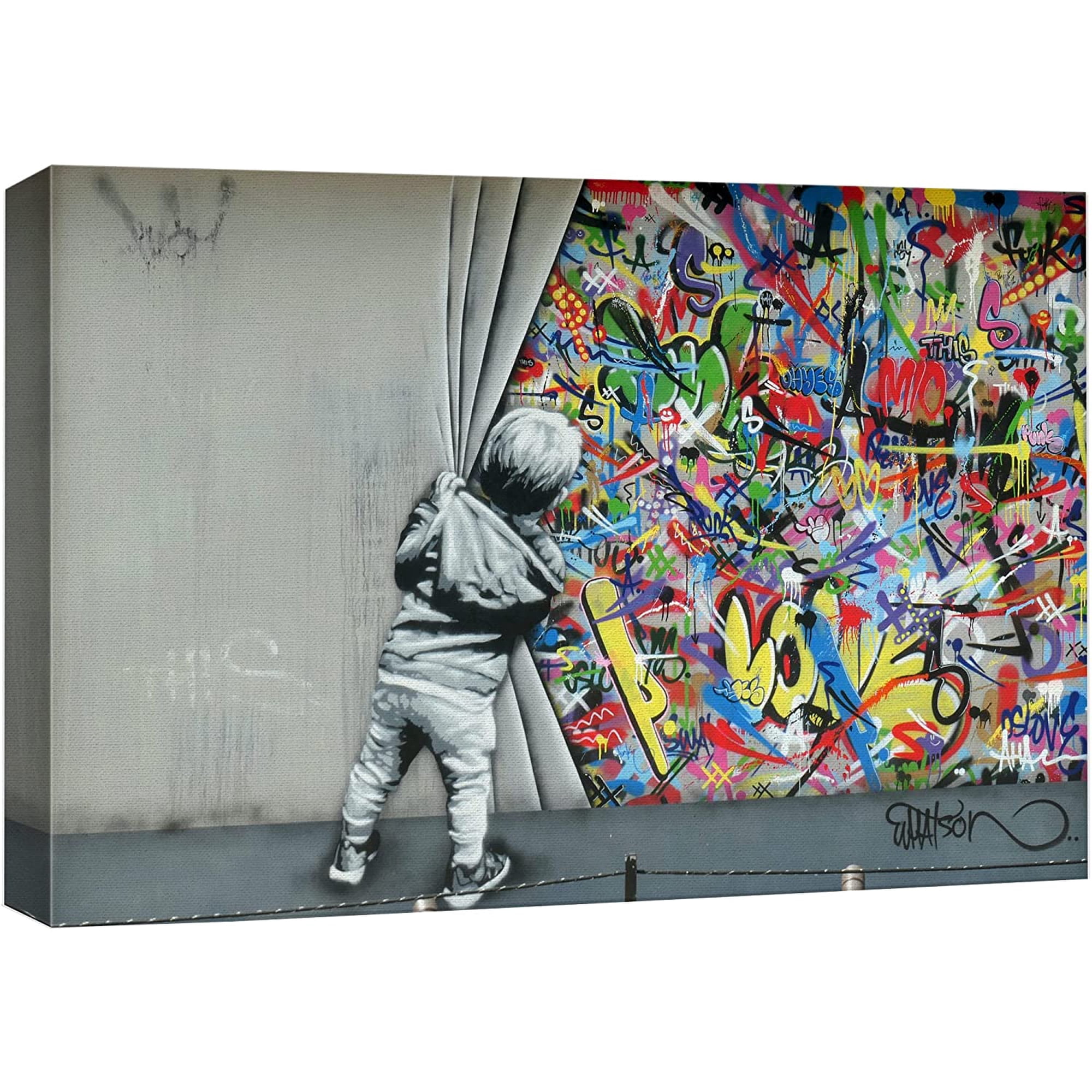 Banksy Art Wall