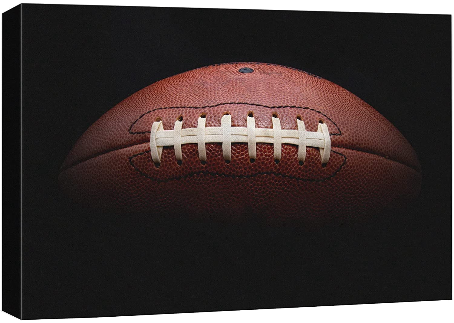wall26 Canvas Print Wall Art Close Up High Contrast Tournament Football ...