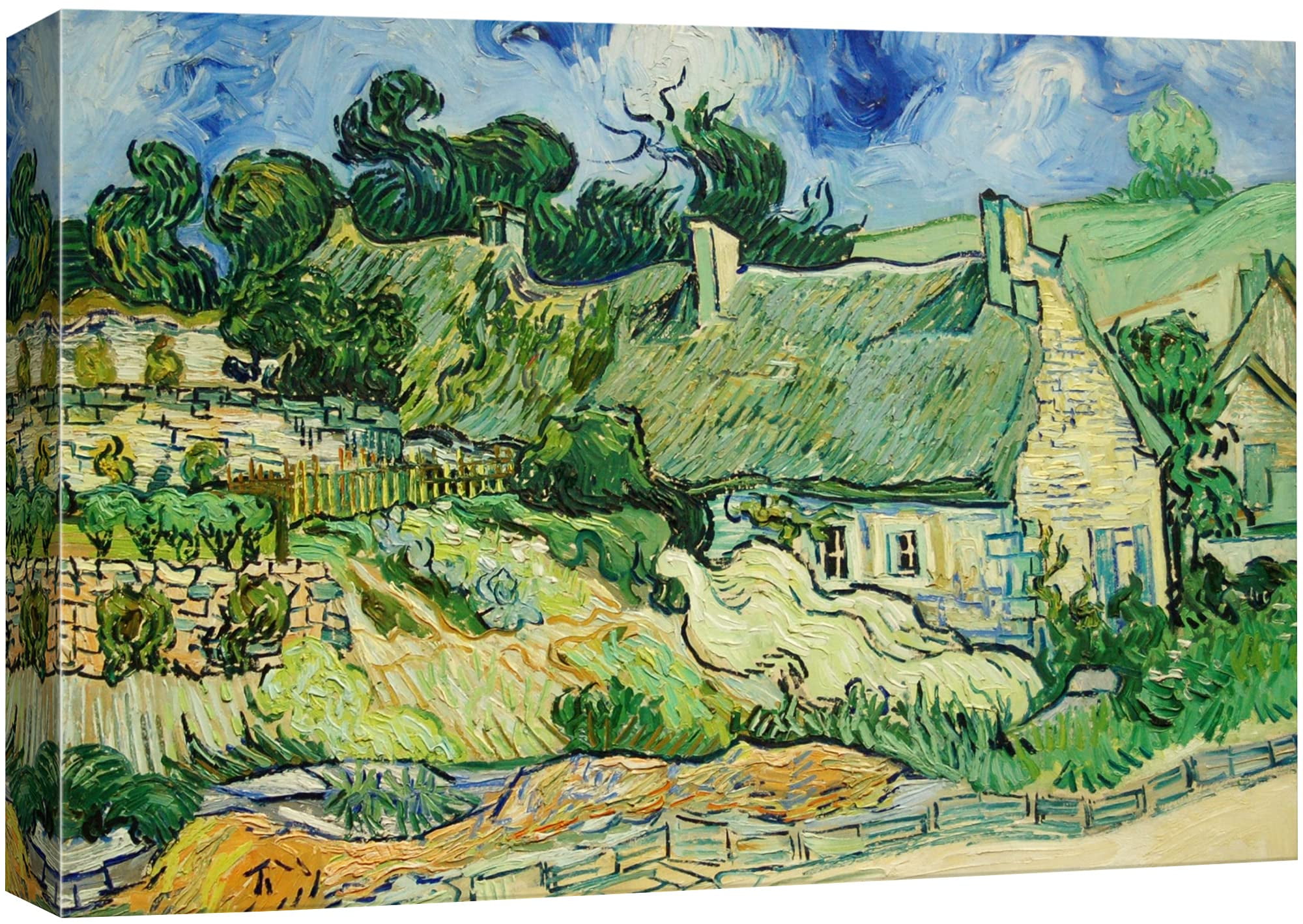 wall26 Canvas Print Wall Art Couple Walking & Crescent Moon by Master ...