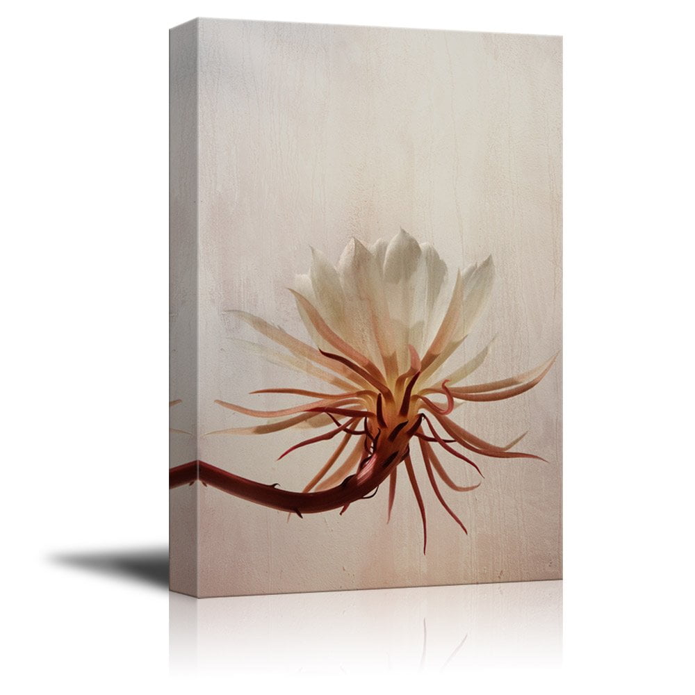 wall26 Canvas Print Wall Art - Floral Petal on Abstract Background ...