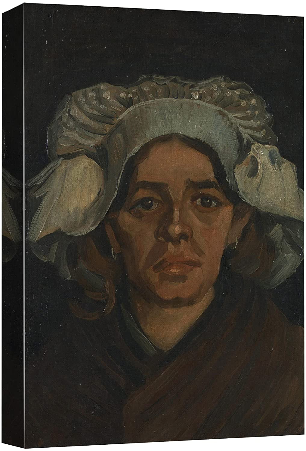 wall26 Canvas Print Wall Art Head of Peasant Woman by Vincent Van Gogh ...