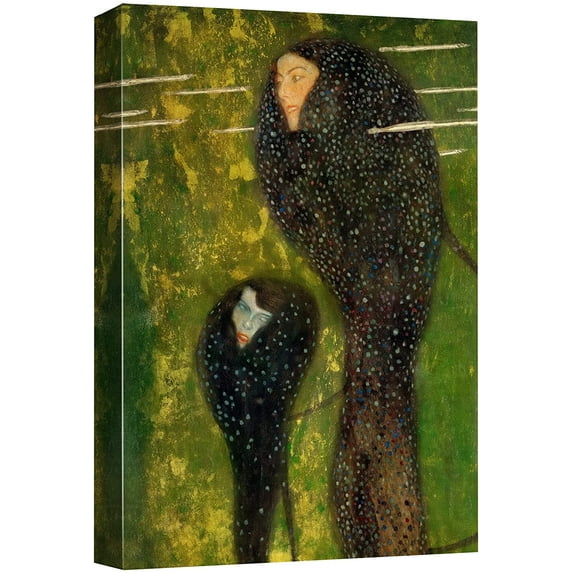 wall26 Canvas Print Wall Art Mermaids, 1899 Gustav Klimt Classic ...