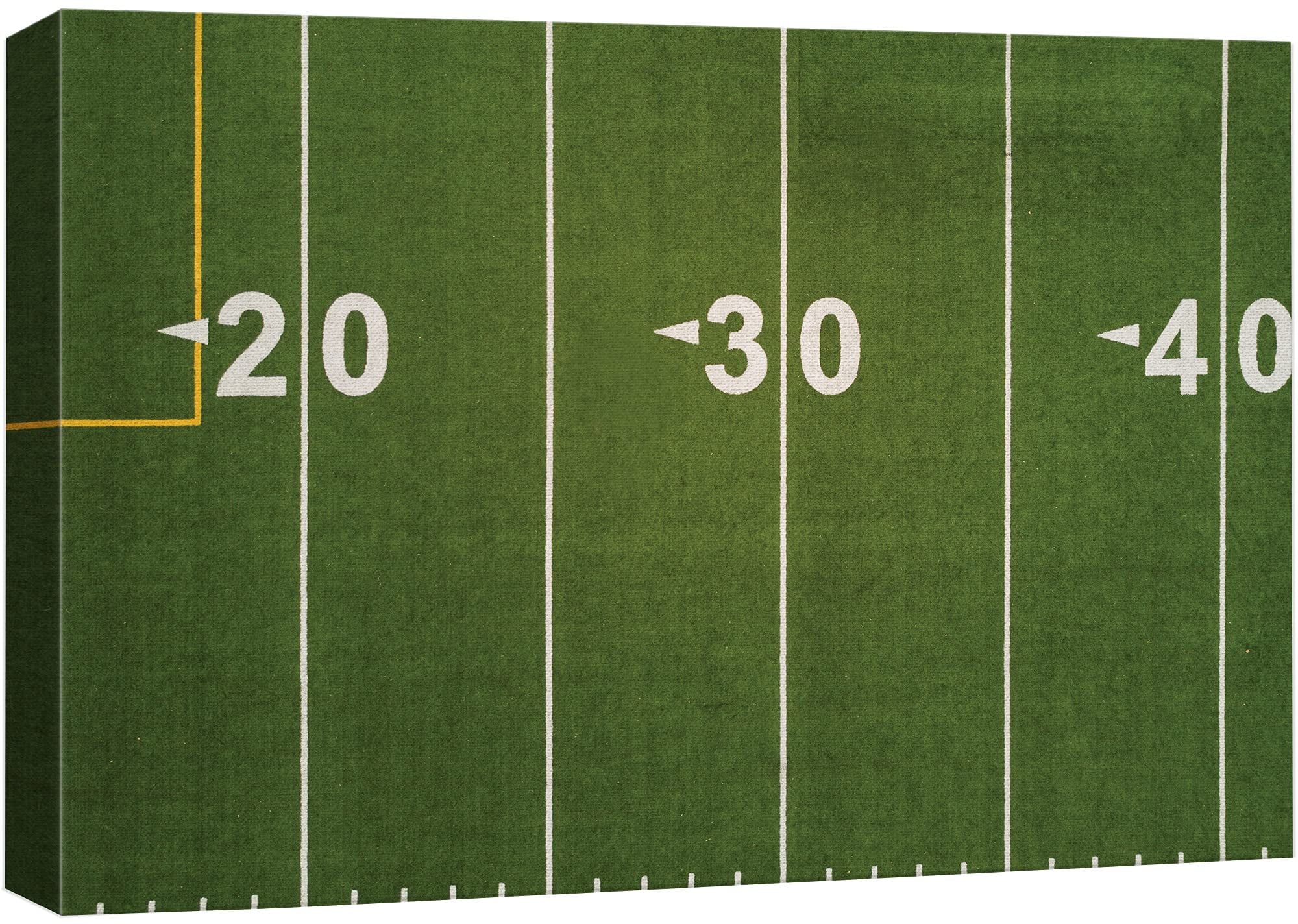 wall26 Canvas Print Wall Art Numbered Synthetic Turf Football Field ...