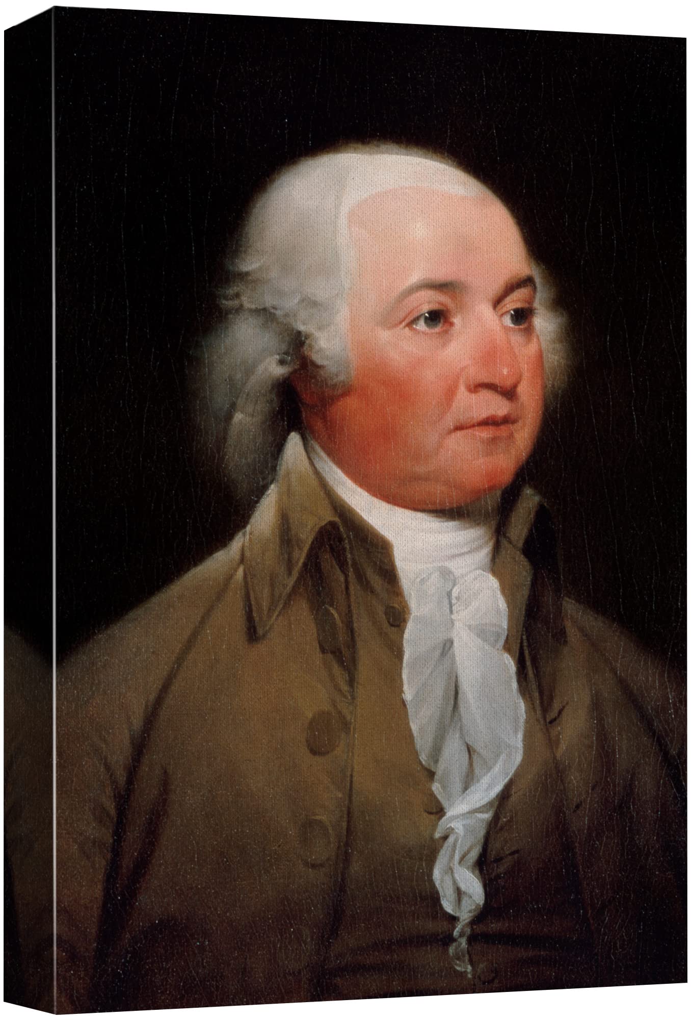wall26 Canvas Print Wall Art Portrait of John Adams People Pop Culture ...