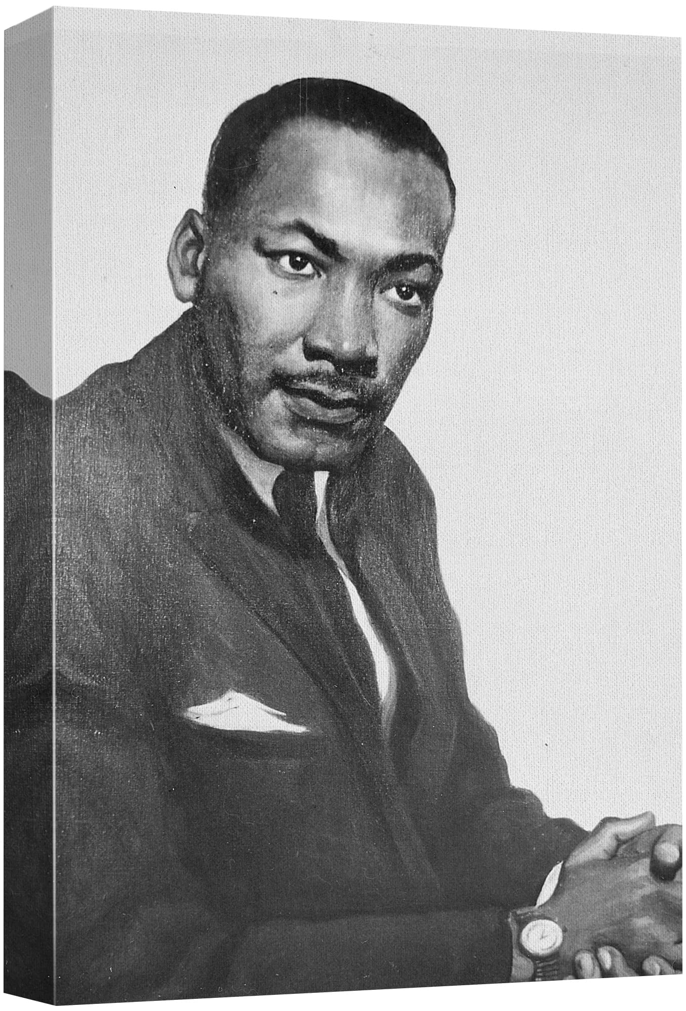 wall26 Canvas Print Wall Art Portrait of Martin Luther King Jr. People ...