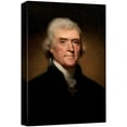 wall26 Canvas Print Wall Art Portrait of Thomas Jefferson People Pop ...