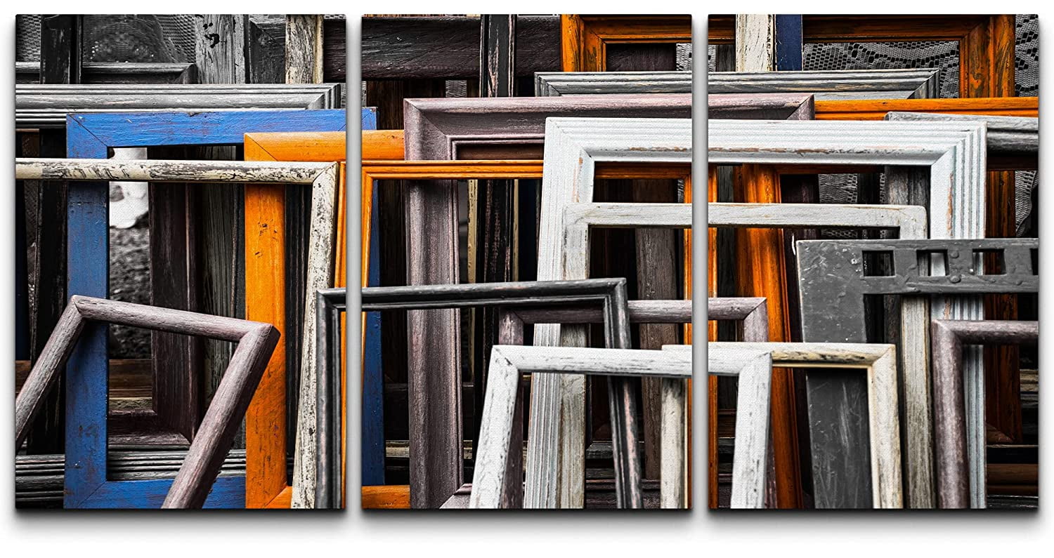 wall26 Canvas Print Wall Art Set Multicolor Picture Frame Collage ...
