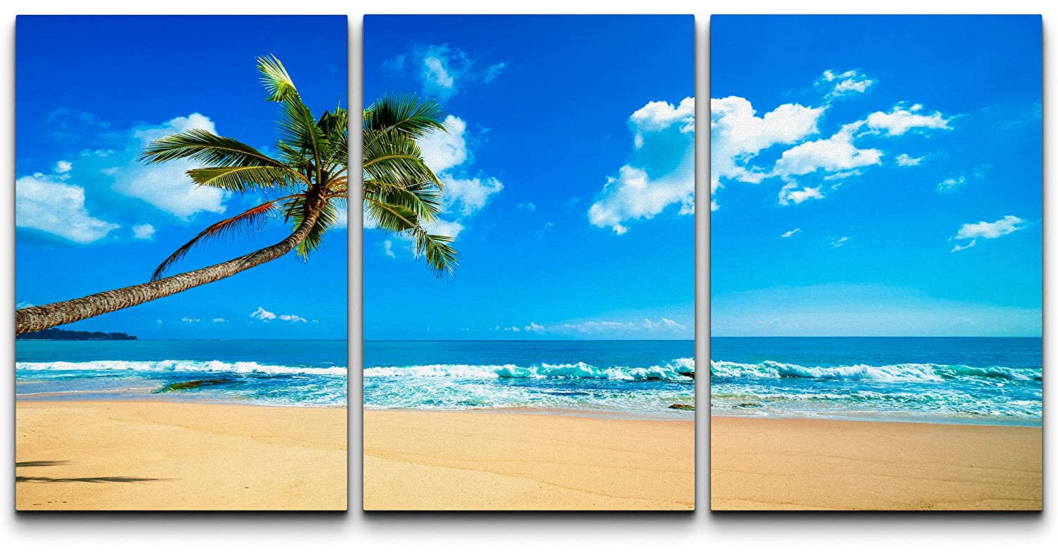 Colorful Tropical Beach Landscape