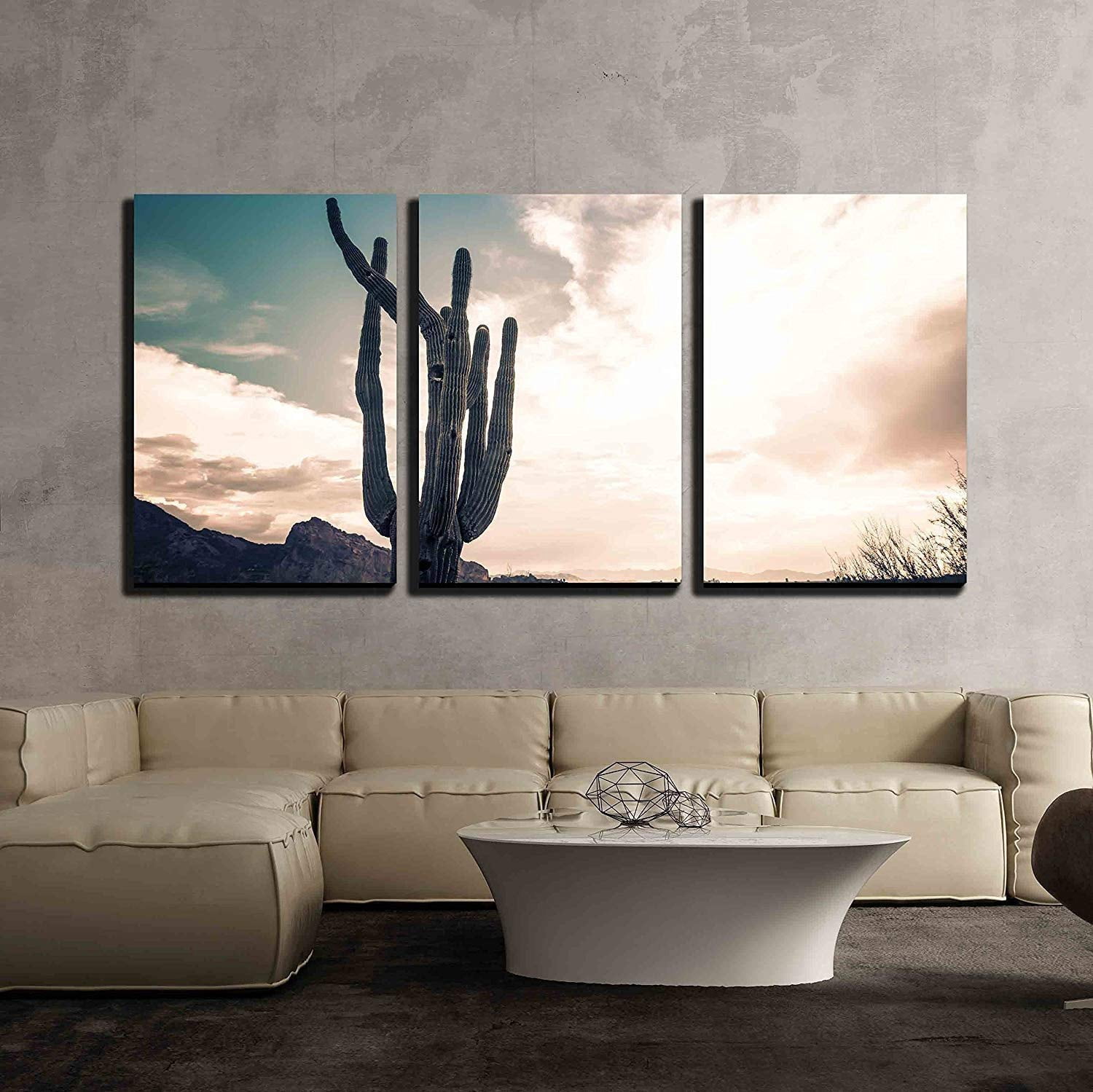 wall26 Canvas Print Wall Art Set Southwest Saguaro Cactus Phoenix ...
