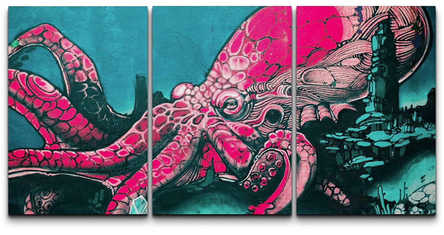 Octopus Comic Art