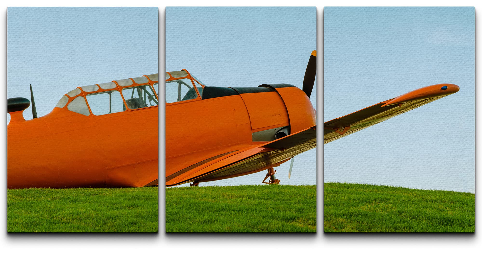 wall26 Canvas Print Wall Art Set Vintage Antique American Airplane ...