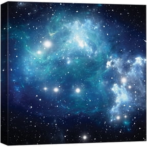 Canvas Prints Wall Art - The Magellanic Cloud is a Dwarf Galaxy and a ...