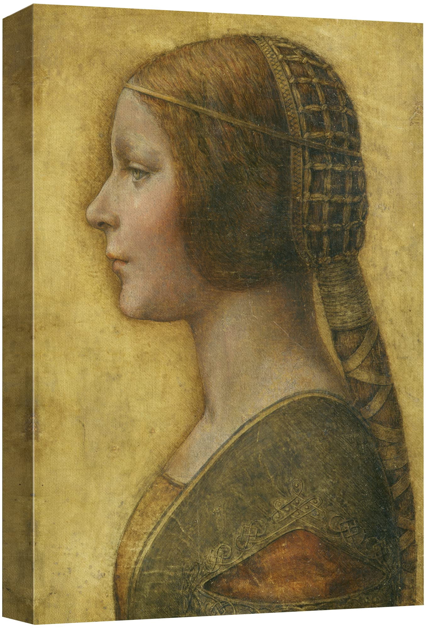 wall26 Canvas Print Wall Art The Beautiful Princess by Leonardo da ...