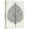 wall26 Canvas Print Wall Art Black & White Industrial Transparent Leaf ...